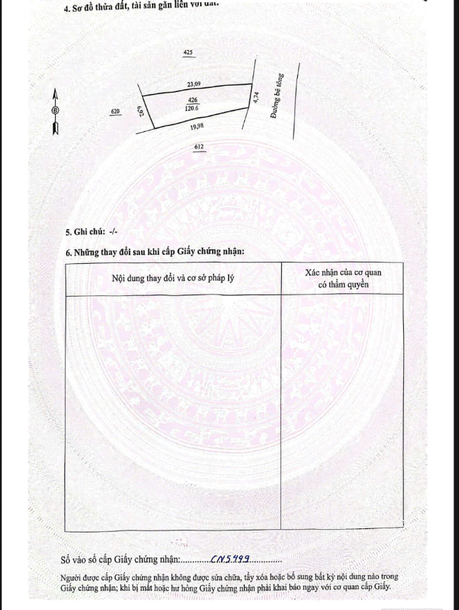 Bán Lô Đất 120.6m Tại Thanh Cao Lương Sơn Bám Đường Bê Tông Ô Tô Vào ...