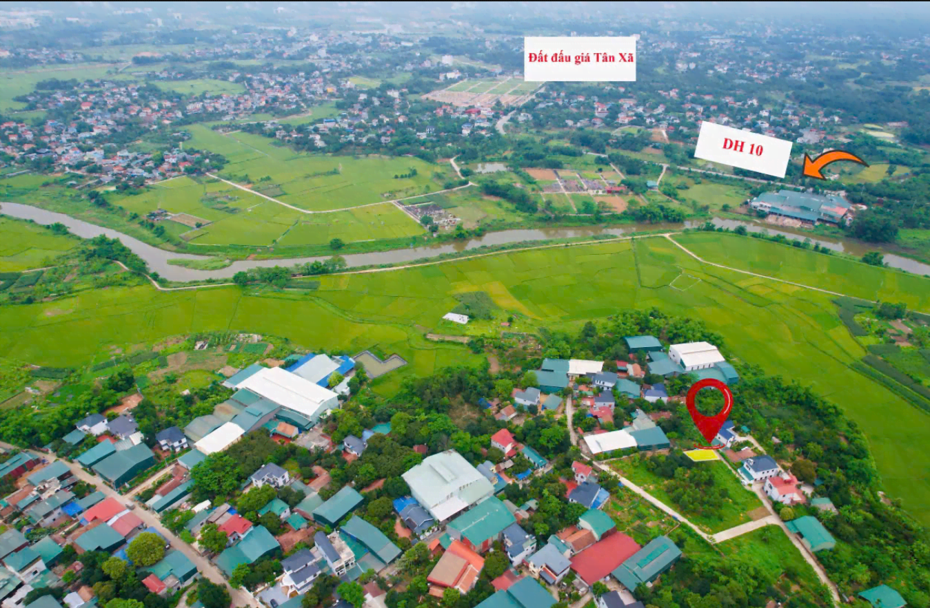 Bán Lô Đất 63m Tại Thạch Thất Bám Đường Bê Tông Ô Tô Vào Tận Đất Dân Cư ...